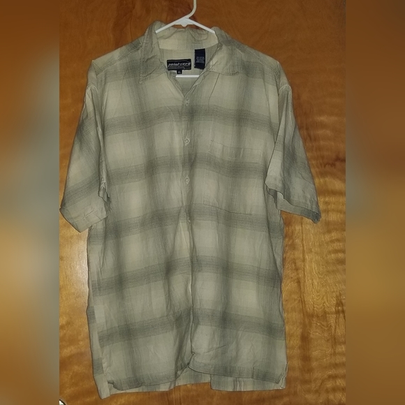 Point Zero | Shirts | Mens Point Zero Multicolored Plaid Shortsleeve ...